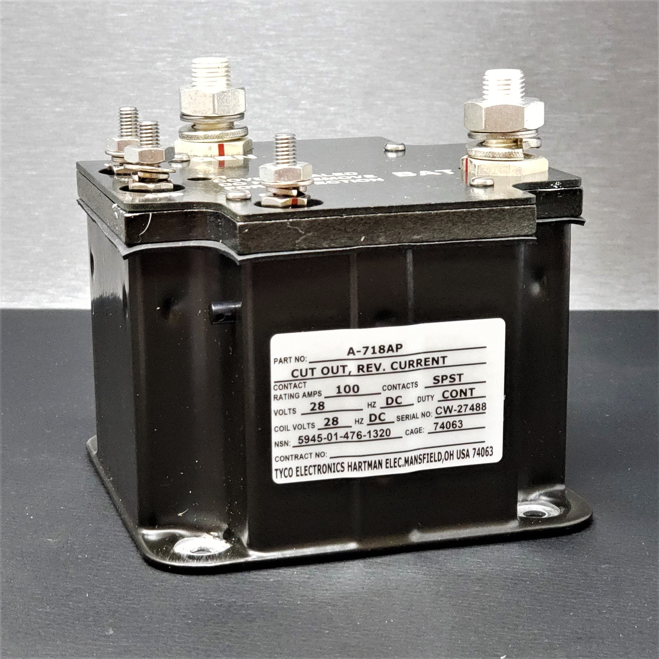 Relay-Contactor A718AP – FlameEnterprises