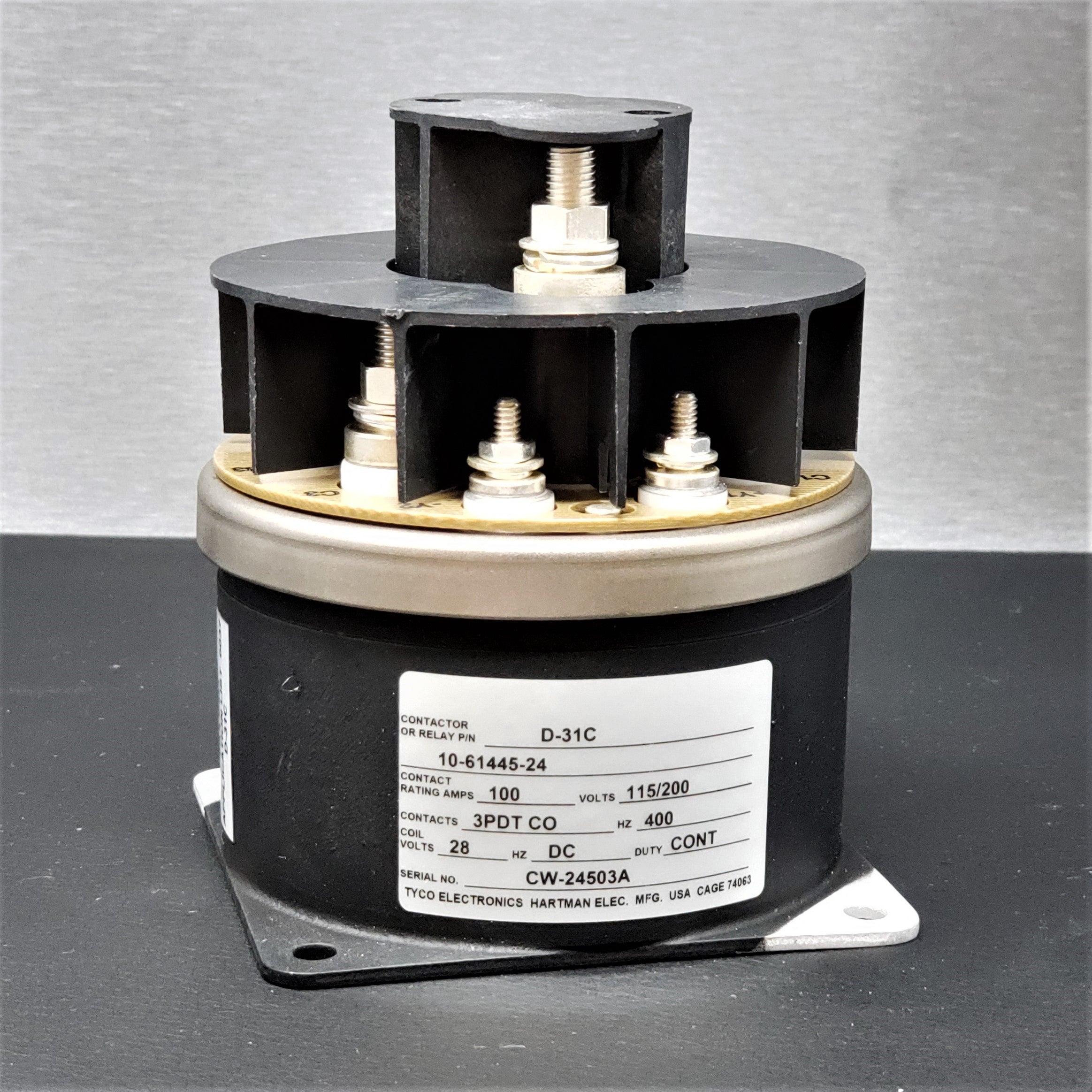 Relay-Contactor D31C – FlameEnterprises