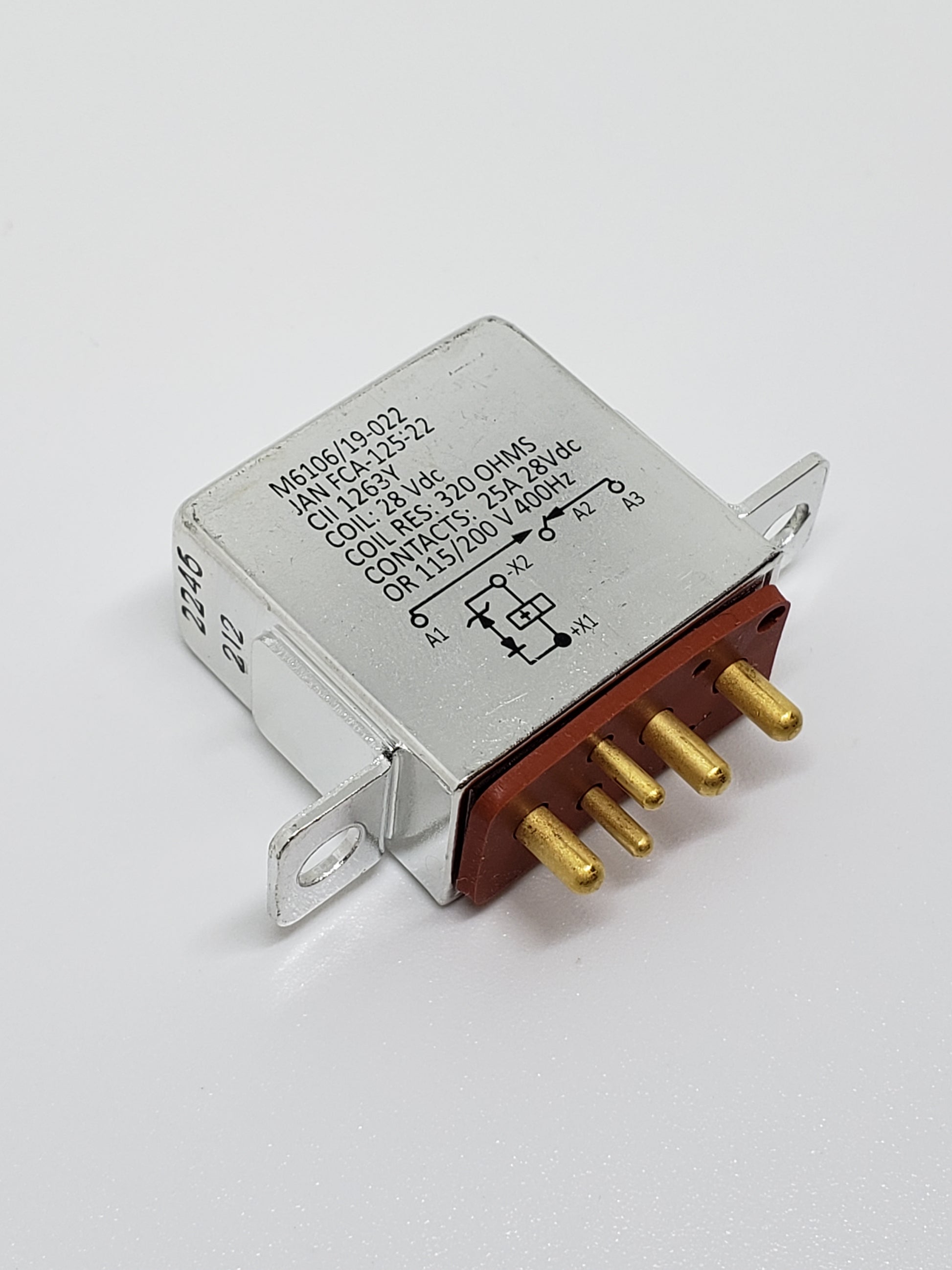 Relay-Contactor FCA-125-22 – FlameEnterprises